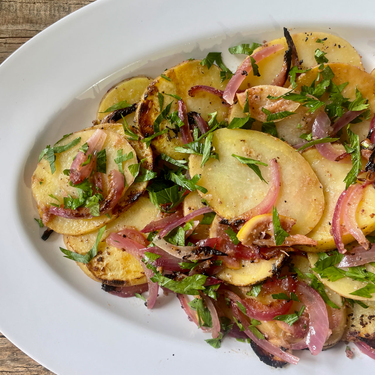 Lemon Packet Potatoes