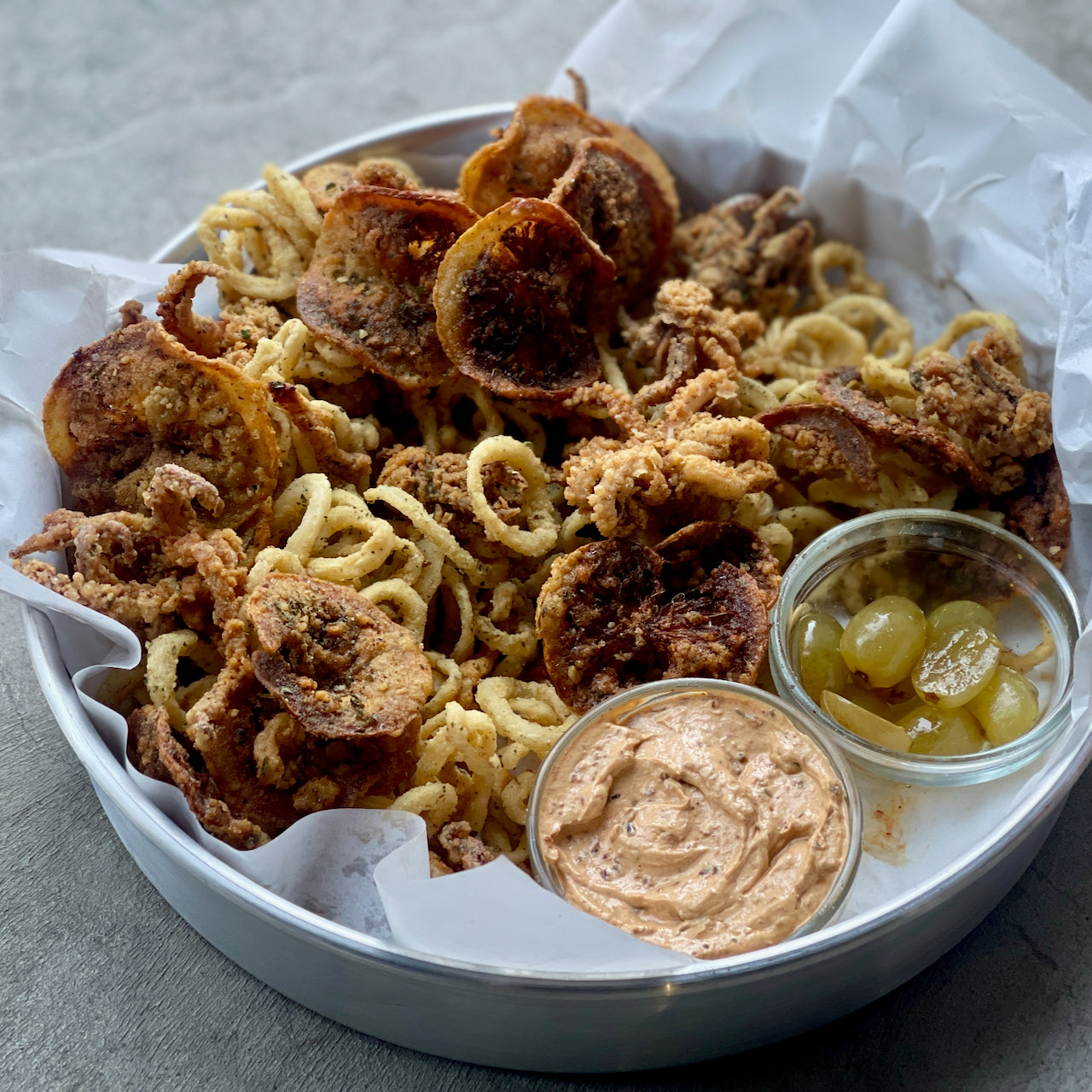 Shabazi Fried Calamari – La Boîte