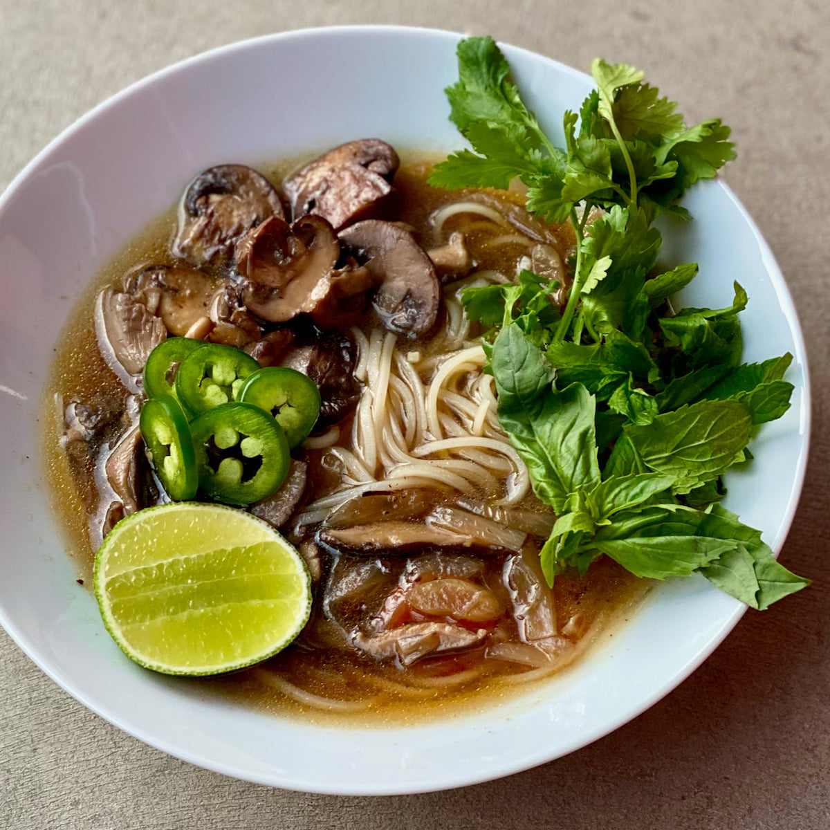 Mushroom Pho