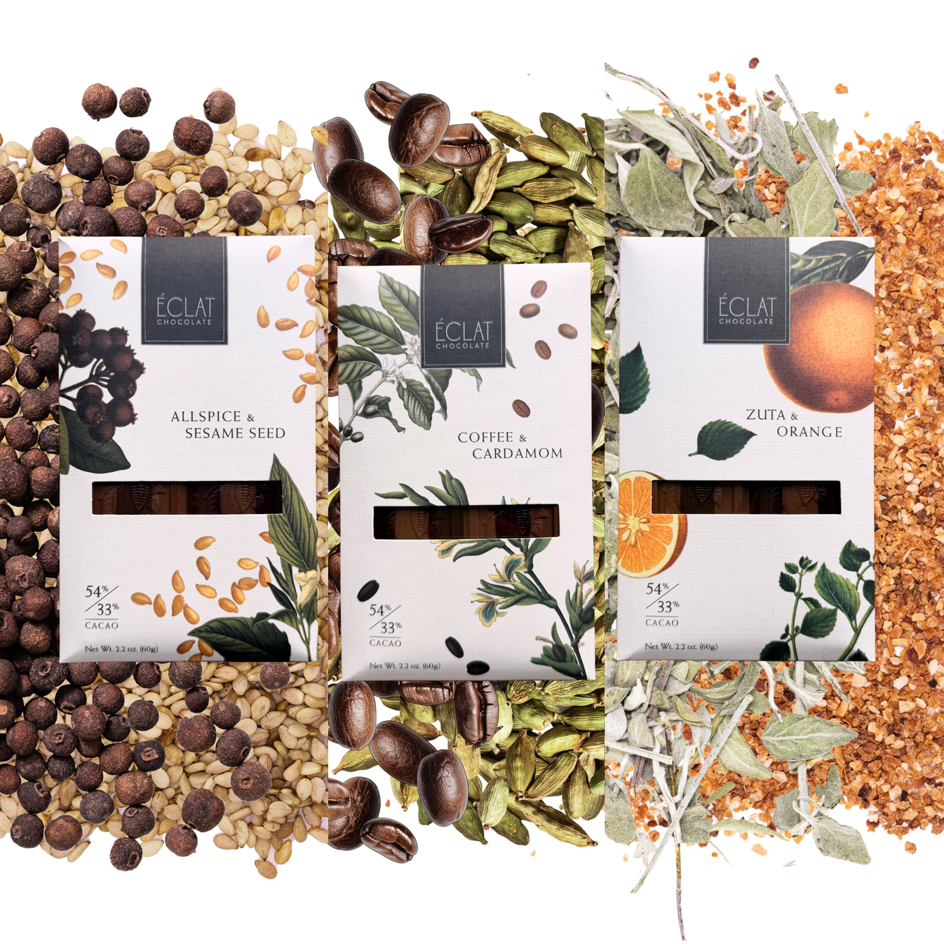 Éclat Spiced Parallel Chocolate Bars – La Boîte